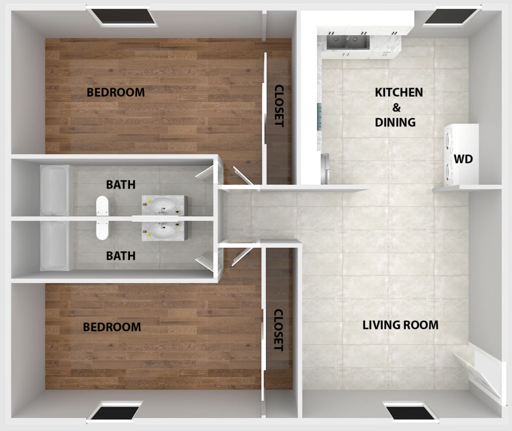 Floor Plans - Axis on Beltline